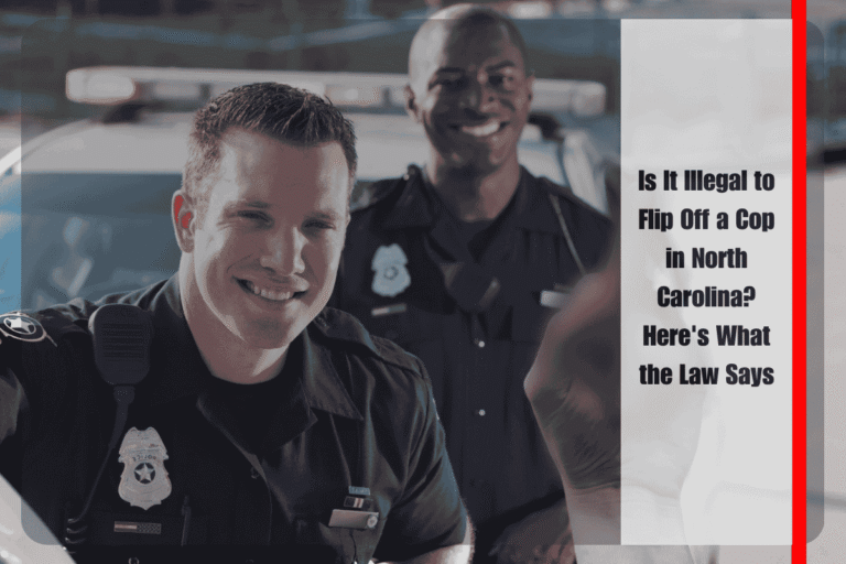 Is It Illegal to Flip Off a Cop in North Carolina? Here's What the Law ...