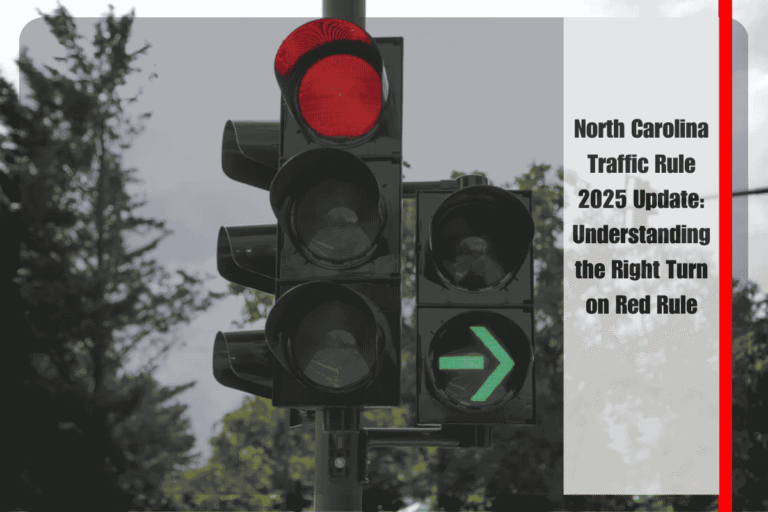 North Carolina Traffic Rule 2025 Update: Understanding the Right Turn ...
