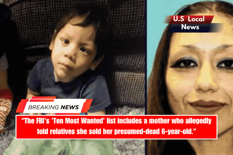"The FBI's 'Ten Most Wanted' list includes a mother who allegedly told ...