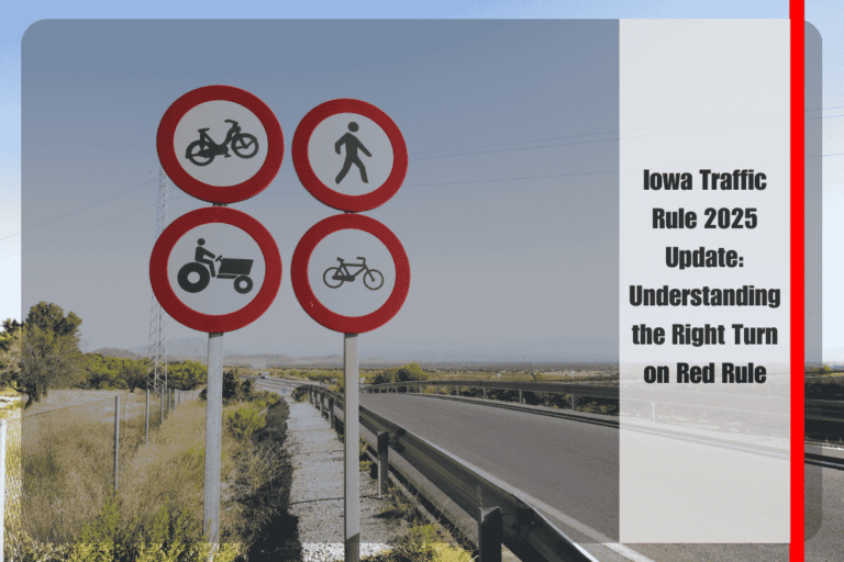 Iowa Traffic Rule 2025 Update: Understanding the Right Turn on Red Rule ...