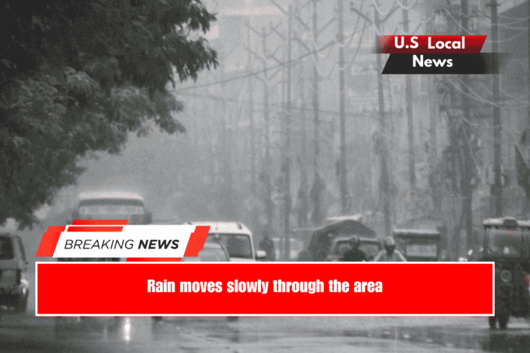 Rain moves slowly through the area - Huron Insider