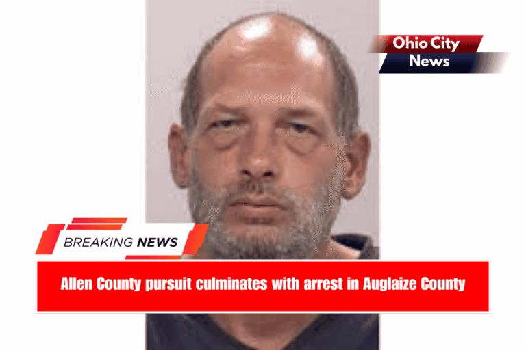 Allen County pursuit culminates with arrest in Auglaize County - Huron ...