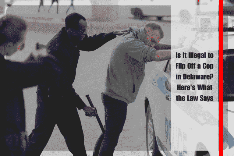 Is It Illegal to Flip Off a Cop in Delaware? Here's What the Law Says ...