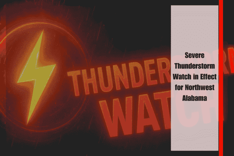 Severe Thunderstorm Watch in Effect for Northwest Alabama - Huron Insider